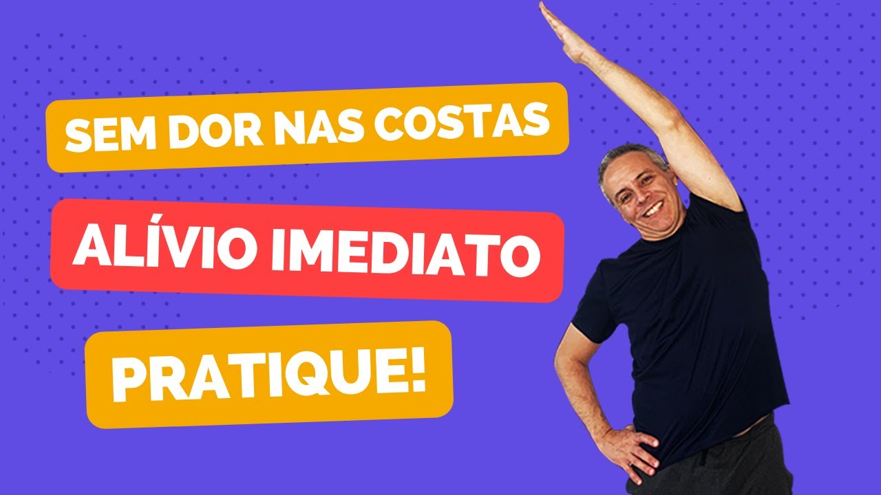 5 EXCELENTES ALONGAMENTOS CAPAZES DE ALIVIAR A DOR NAS COSTAS - YouTube