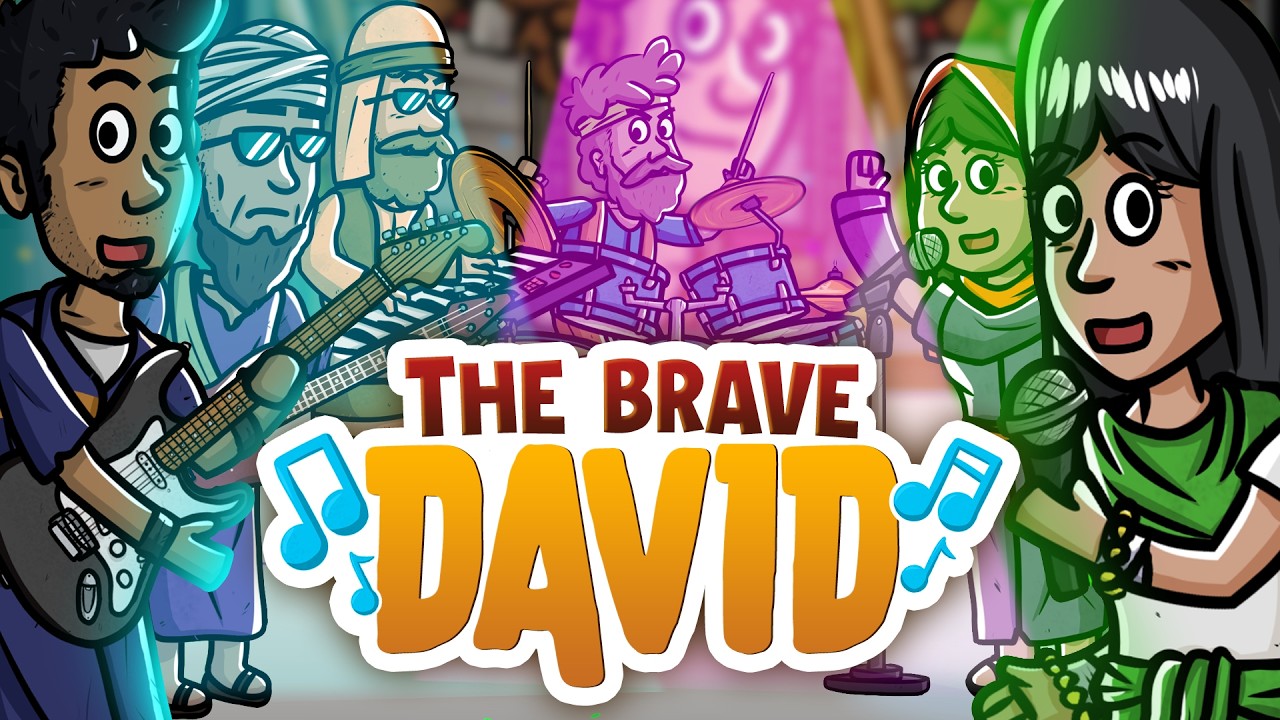 The Brave David 🎶 | SPECIAL | Animated Bible Song | My First Bible ...