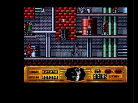 Let's Play Batman The Movie (1989): Level 1 - Axis Chemicals - YouTube
