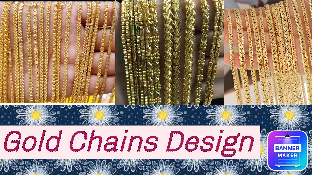 Best gold chains collection @Maa Bhawani Jewellery - YouTube