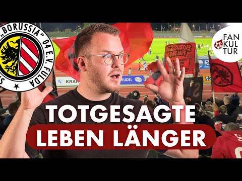 EMOTIONALE STADIONHEIMKEHR | Ein Tag Fan von: Borussia Fulda | Fußball-Stadion-Vlog 🏟️