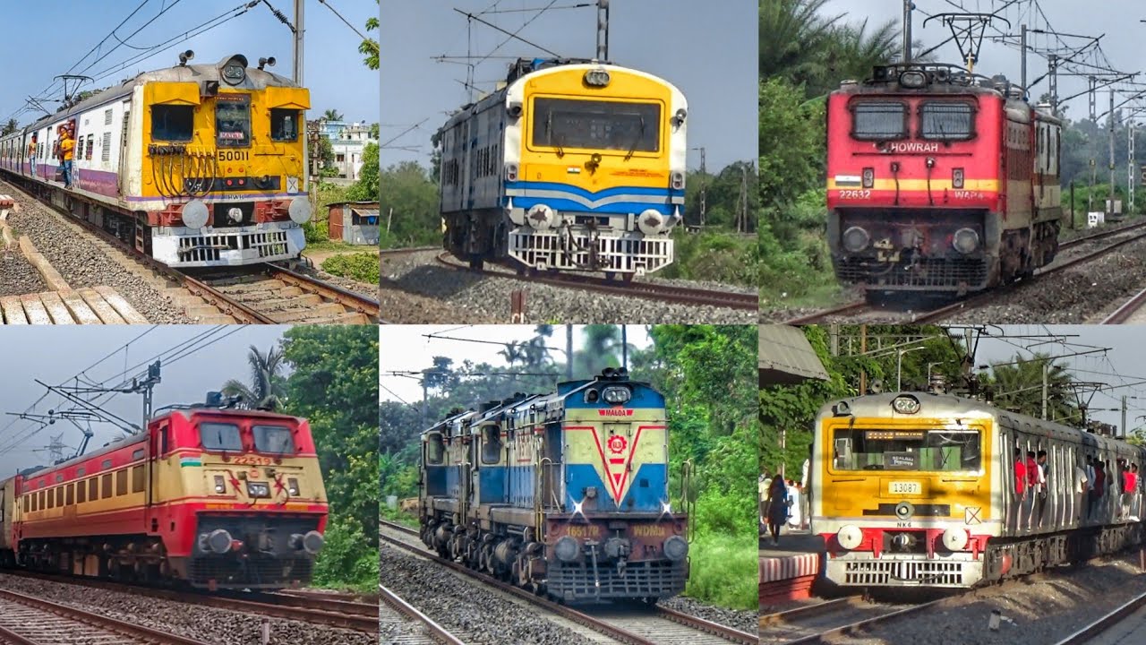 [10 in 1] Different model unique looking trains of Indian Railways ...