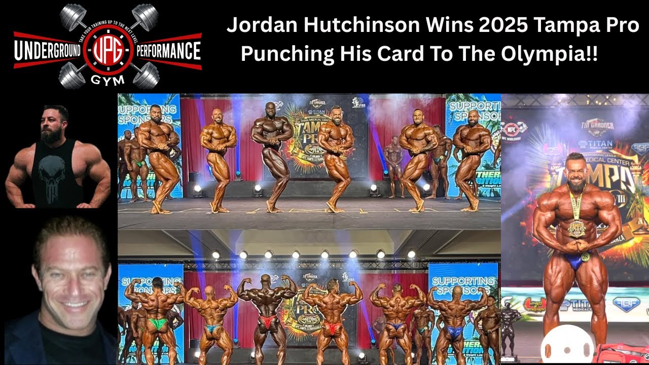 IFBB 2025 Tampa Pro Finals: Larry Pollock & IFBB Pro Luke Carroll ...