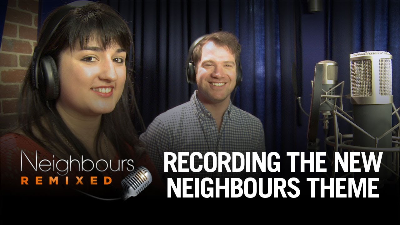 Neighbours Backstage - Recording The New 2013 Neighbours Theme Tune ...