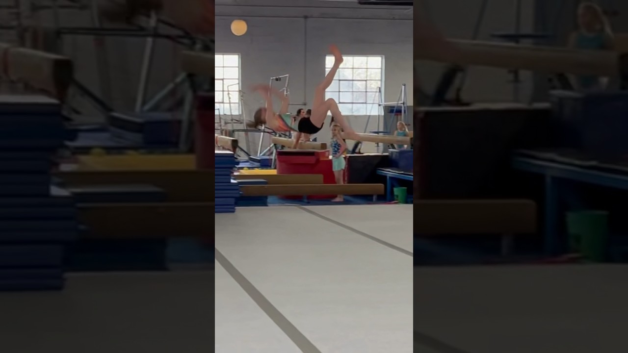 Oops…😂 #gymnast #flip #tumbling #fail #gymnasticsfail - YouTube