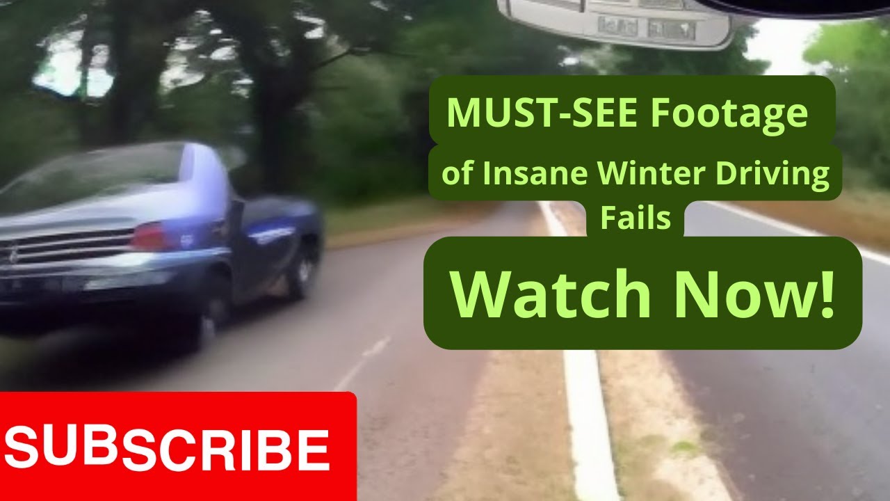 "MUST-SEE Footage of Insane Winter Driving Fails: Watch Now!" - YouTube