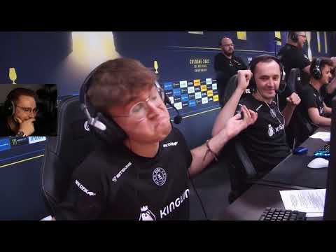 ohnePixel reacts to oSee getting knifed by hades - 9INE vs. Team Liquid