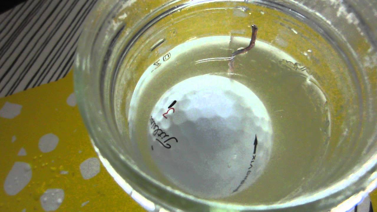 Golf secret pro balanced golf ball - YouTube