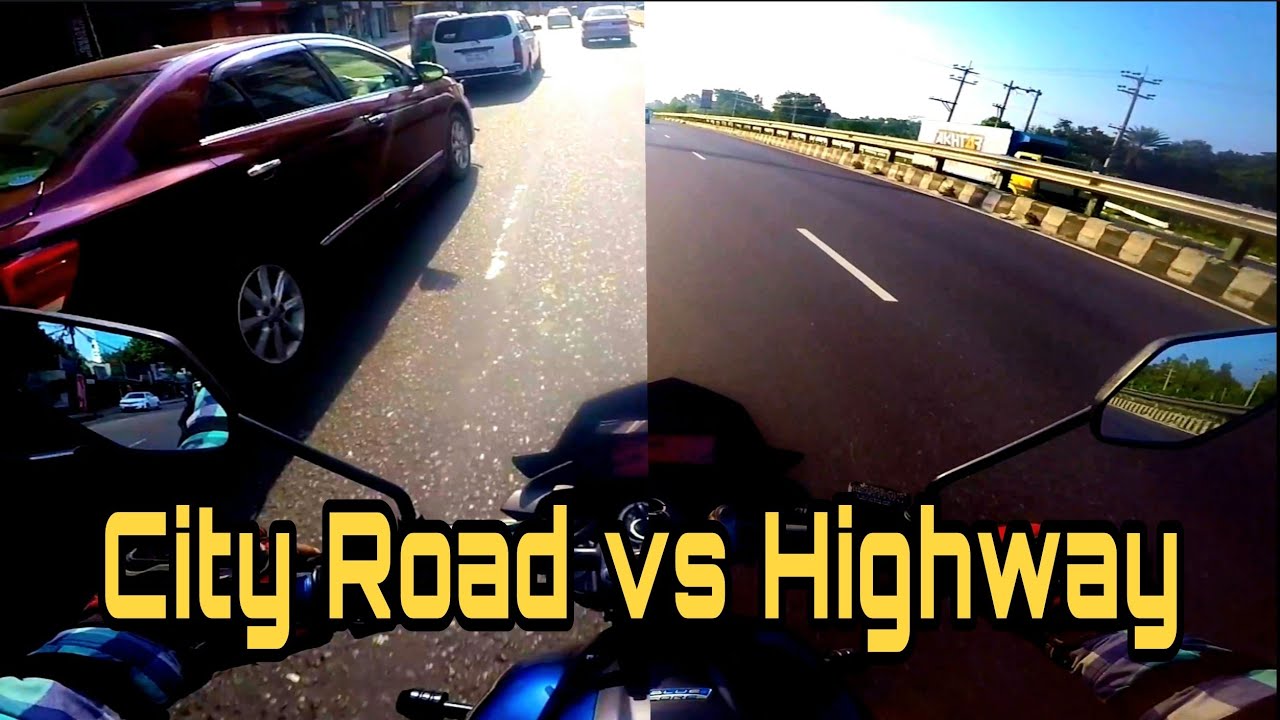 Highway vs City || Yamaha FZS FI V2 - YouTube