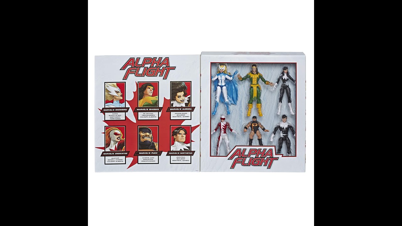 Choosing The Winner Of The Marvel Legends Alpha Flight Action Figure ...