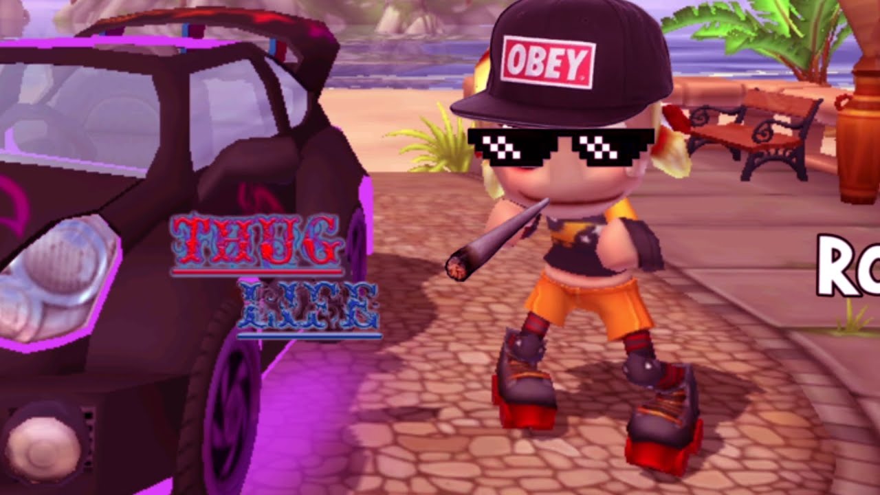 Roxie Roller Funny Moment - Beach Buggy Racing 2 - YouTube