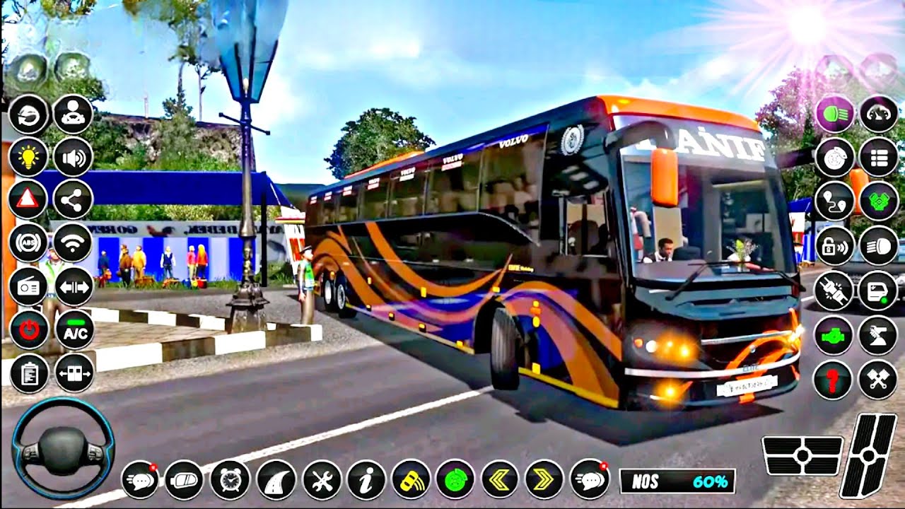 IDBS Bus Driver Simulator || Bus Indonesia Driving Jalan Lintas Sumatra || Unique Games #2 - YouTube