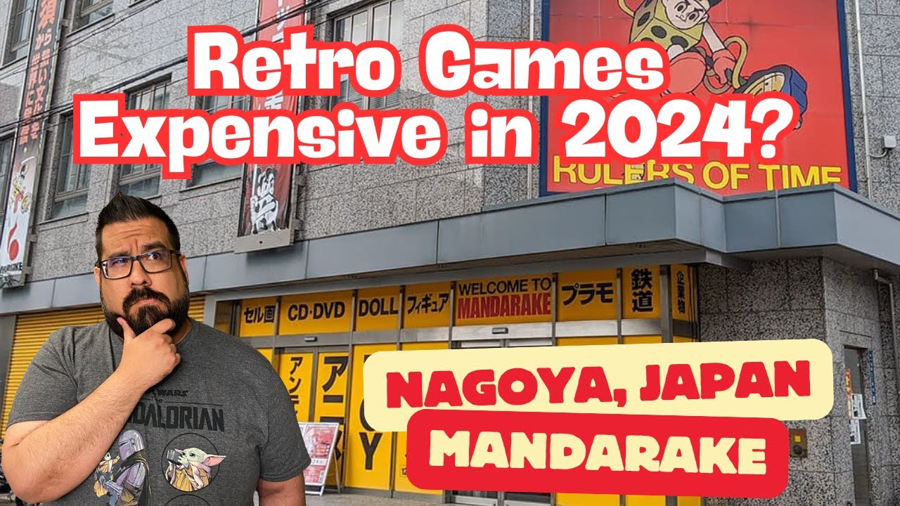 Game Hunting at Mandarake - Nagoya, Japan #retrogaming - YouTube