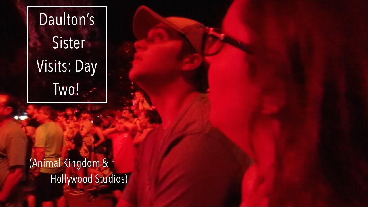 Daulton's Sister Visits: Day Two! | Animal Kingdom & Hollywood Studios ...