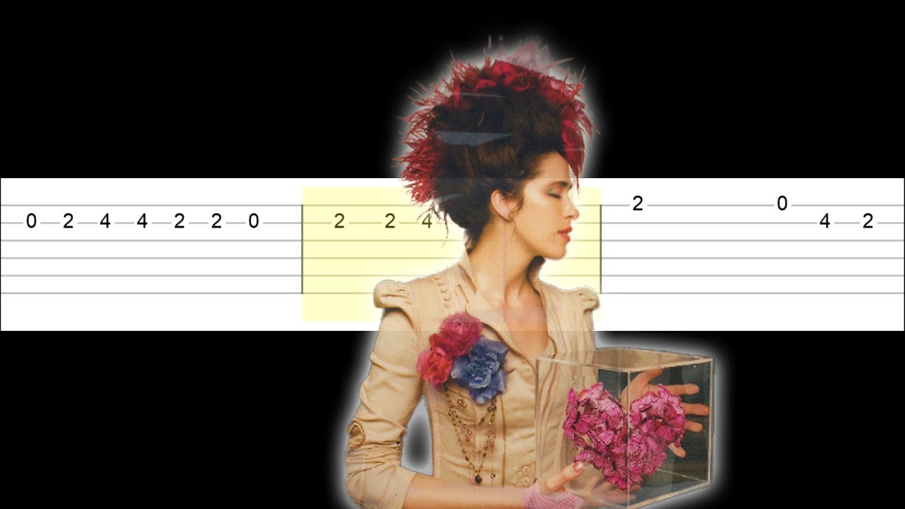 Imogen Heap - Headlock (Easy Guitar Tabs Tutorial) - YouTube