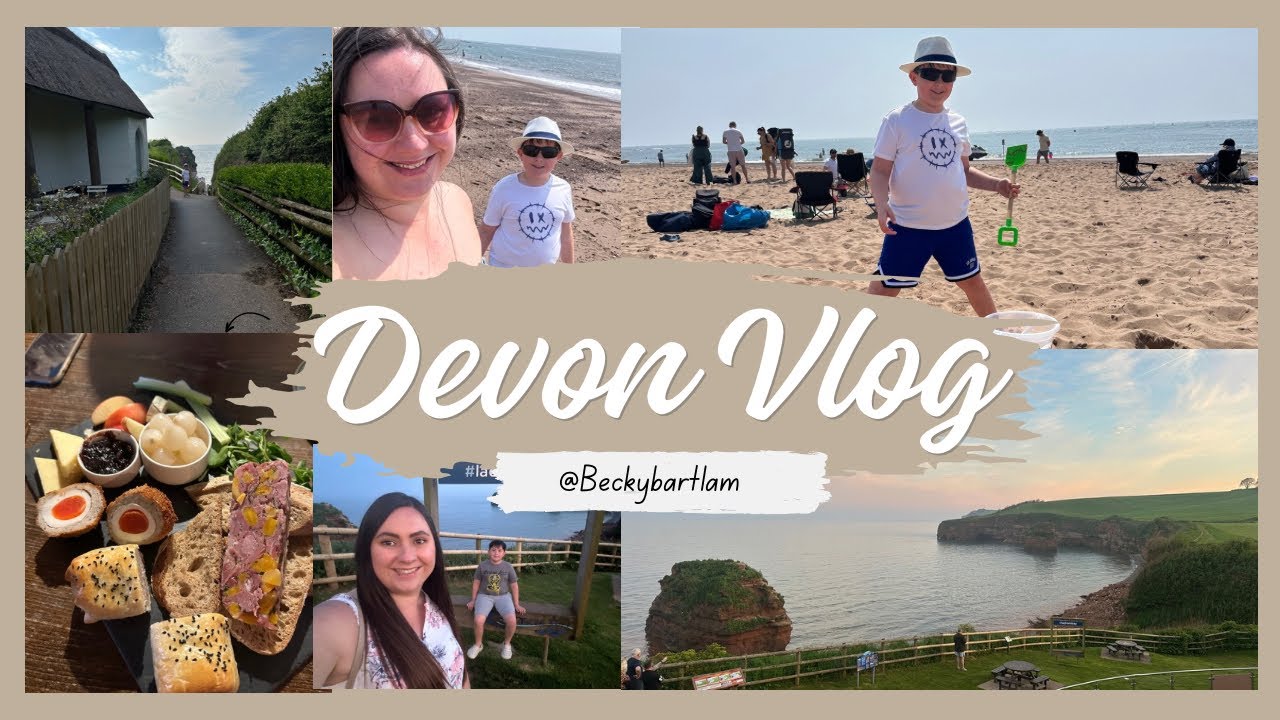 A Weekend Away - Devon, Ladram Bay & Exmouth Vlog - YouTube