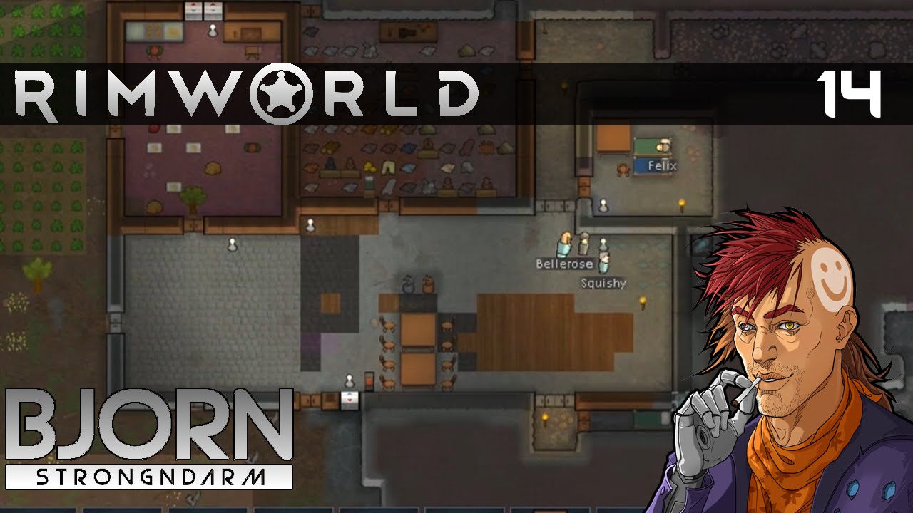 Randy Random RimWorld #14: Dining Room Improvements Vanilla RimWorld ...