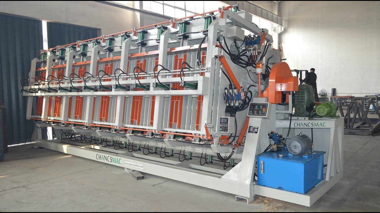 250mm thick Rotary press machine---CHANCSMAC - YouTube