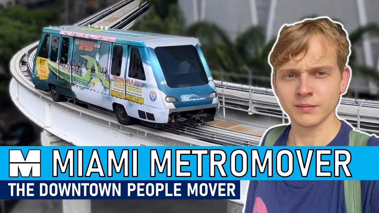 Exploring the Miami Metromover: A Great Downtown People Mover - YouTube