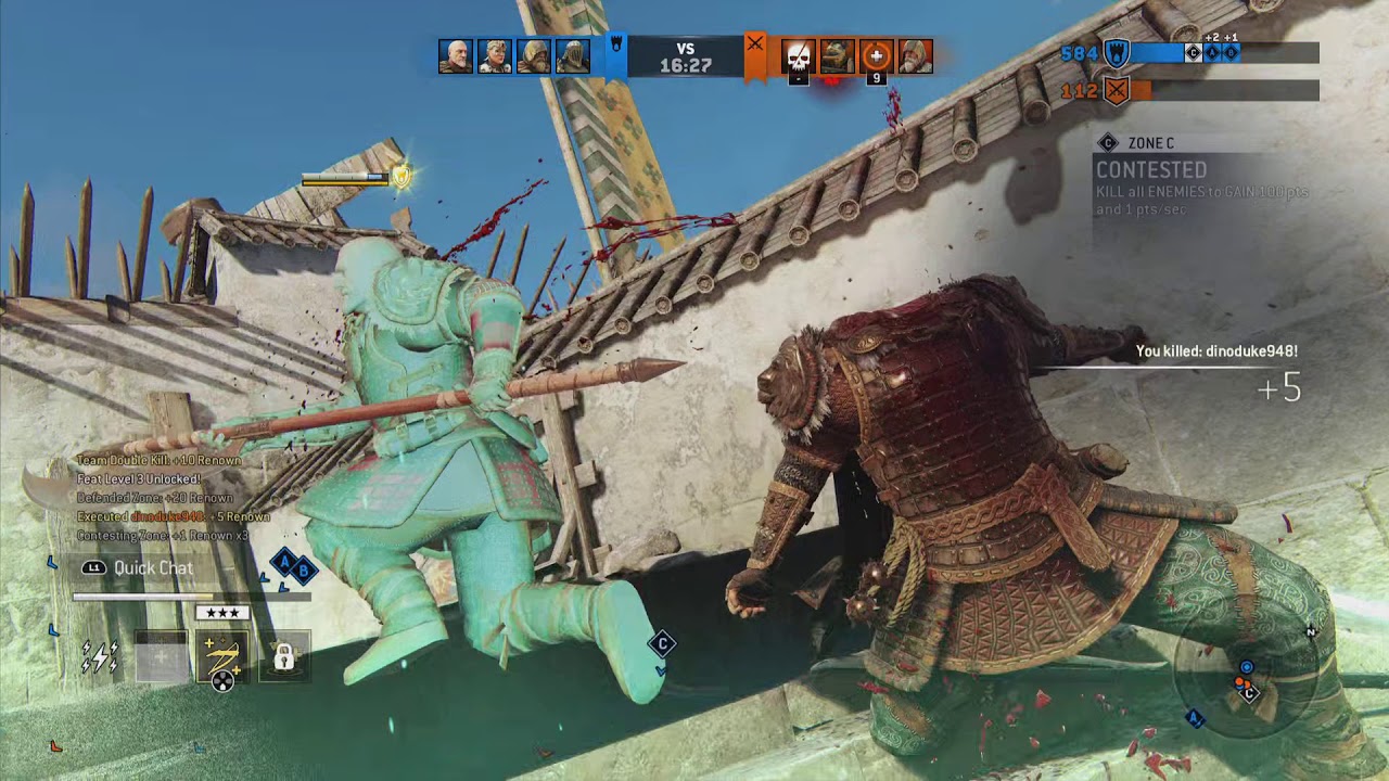 For Honor PS5 gryphon gameplay 20 kills! 60fps - YouTube