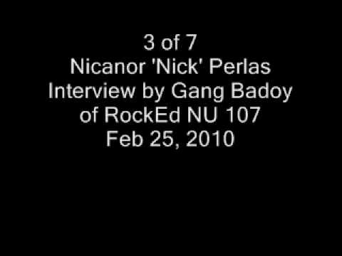 3 of 7 - Nicanor 'Nick' Perlas Interview by Gang Badoy of RockEd NU 107 ...