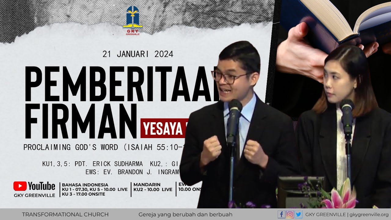 Pemberitaan Firman - GI. Paul Huang (Terjemahan Mandarin) - YouTube