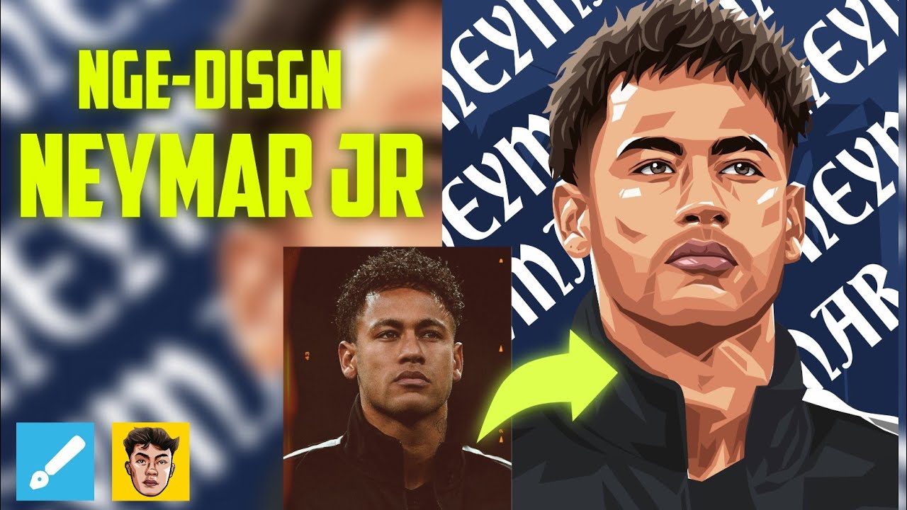 Neymar Jr [SPEED ART Infinite Design] Handphone - YouTube