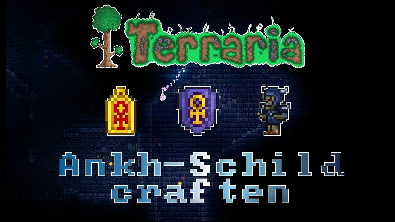 [Terraria] Ankh Schild craften (Tutorial) - YouTube