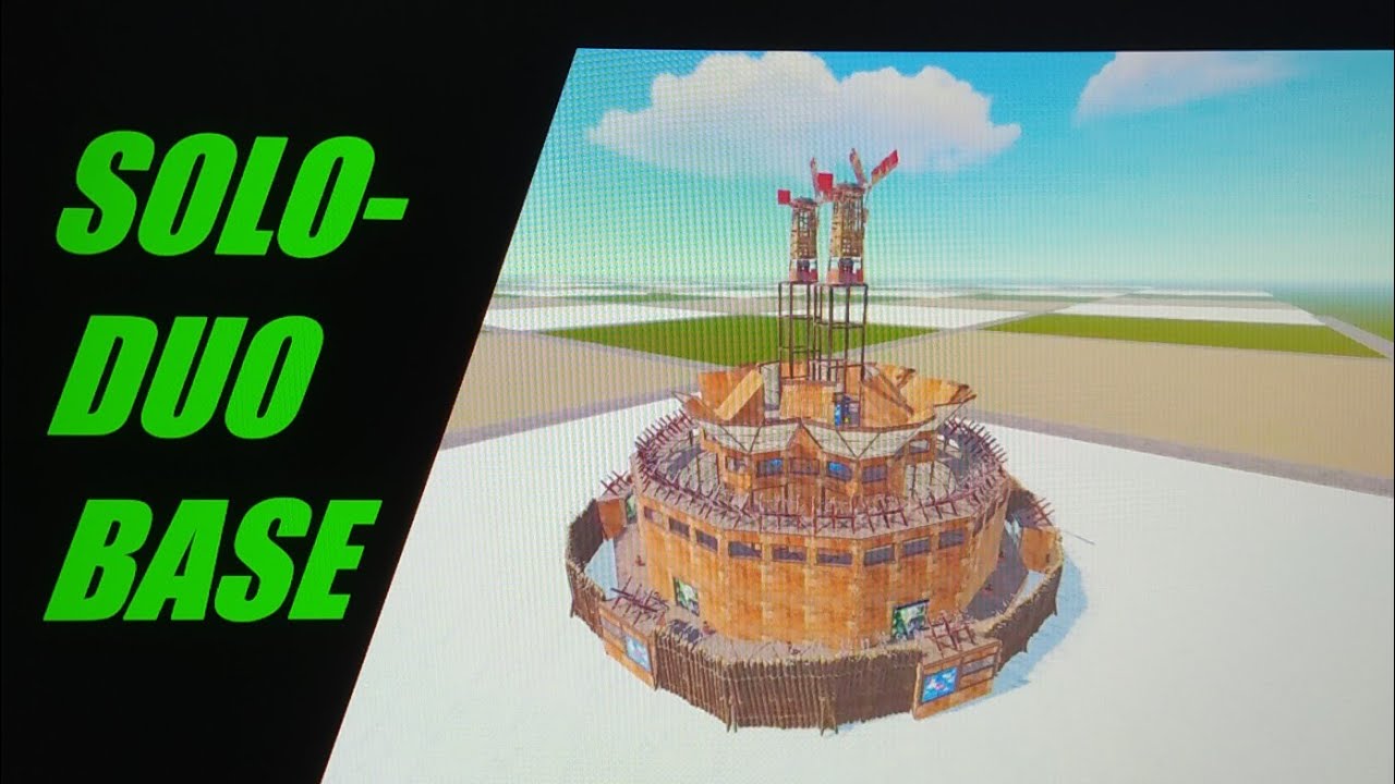 solo/duo clan base multi TC yok 32 rocket rust ZEUS base - YouTube