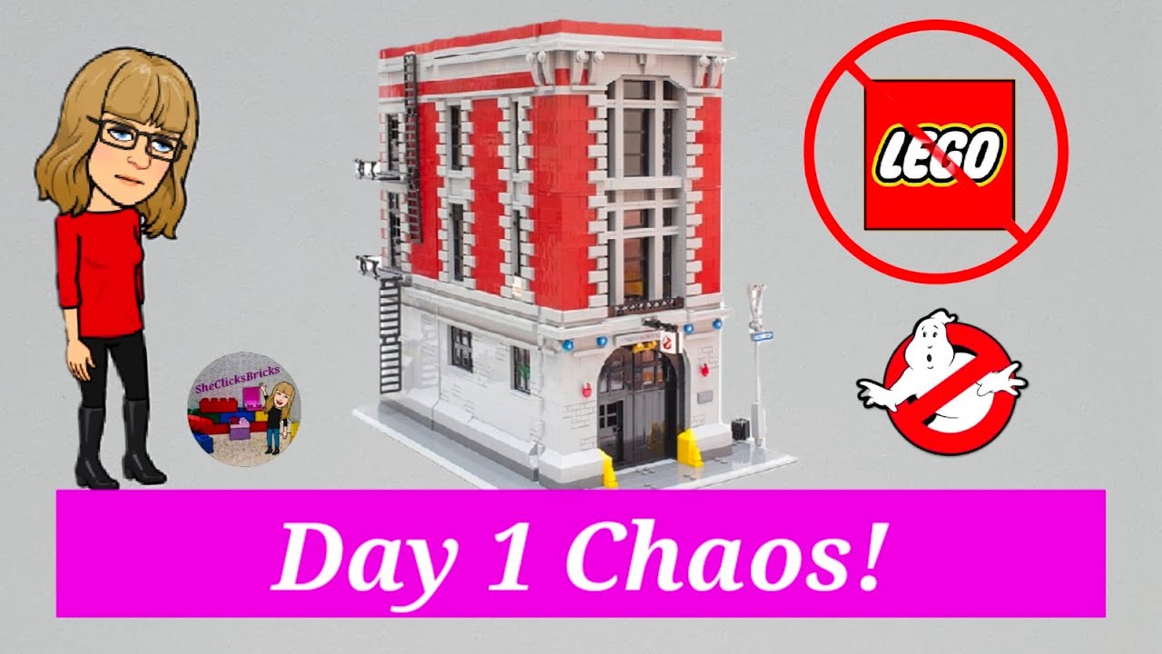 Sorted & Ready: A Replica of the LEGO Ghostbusters Firehouse ...