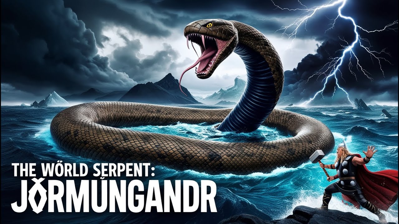 Jörmungandr: The Norse World Serpent and the Battle at Ragnarok - YouTube