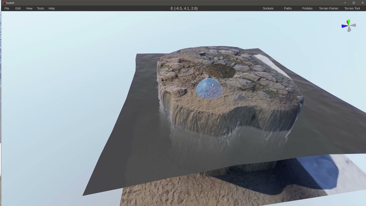 True 1 Grid Rust Map - YouTube