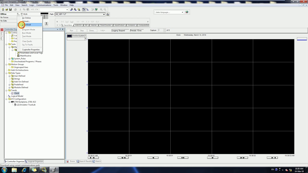 AME-662 : Studio 5000 : Create 1 sec Pulse - YouTube