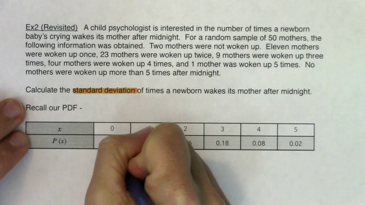 Math 43 Chapter 4 Ex 2 - Ex 3 Revisit #2 - YouTube