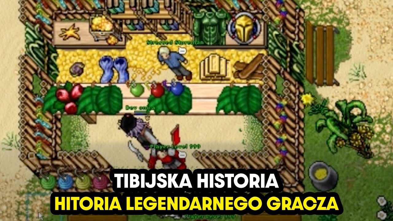 PRÓBOWAŁ PRZEJŚĆ TIBIĘ | Tibia Legends History - YouTube