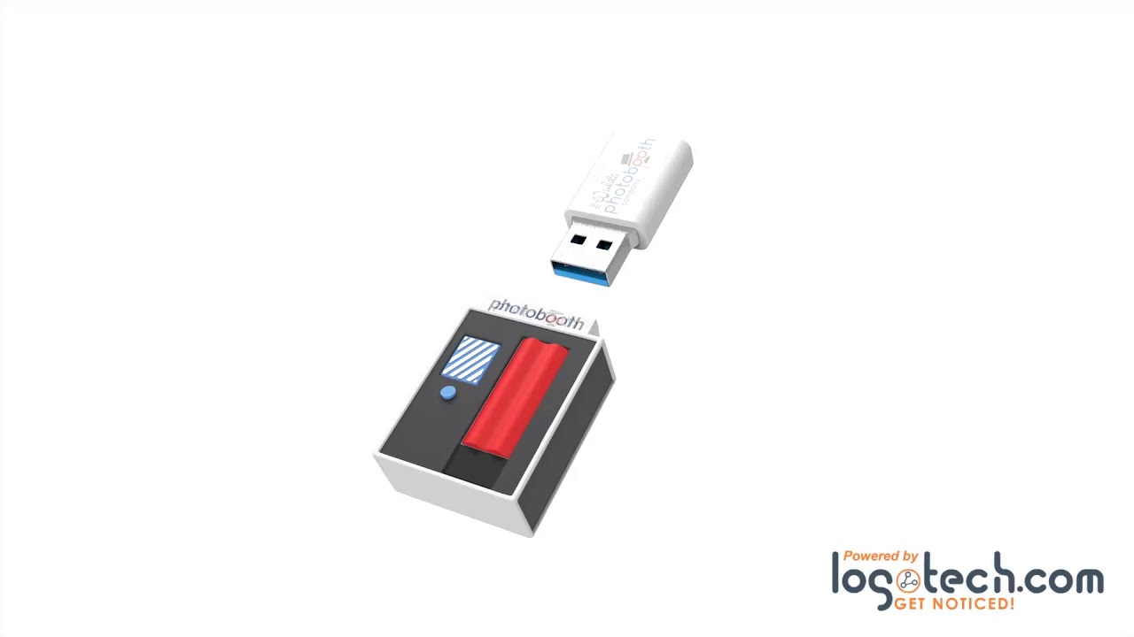 Photobooth USB Flash Drive - 2D Custom - YouTube