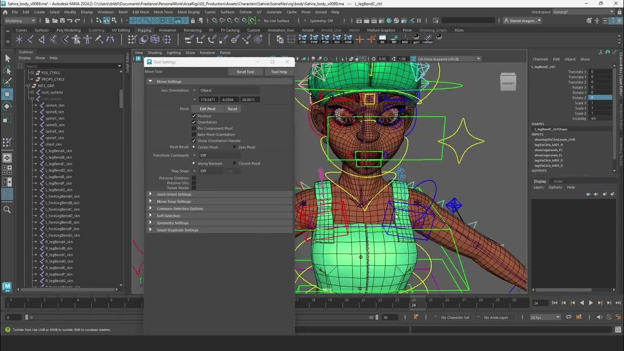 [SPA] 3D Rigging & Scripting for Autodesk Maya [Parte 30] - YouTube