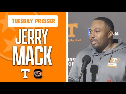 Tennessee football RB coach Jerry Mack breaks down Volunteers mentality ...