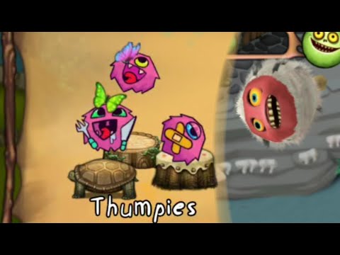 Thumpies Minigame | My Singing Monsters: The Lost Landscape - YouTube