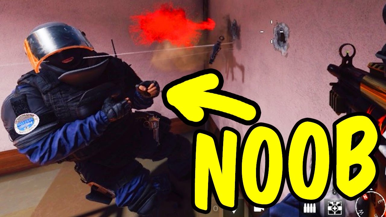A Noob's Road to Glory - Rainbow Six Siege Funny Moments & Epic Stuff ...