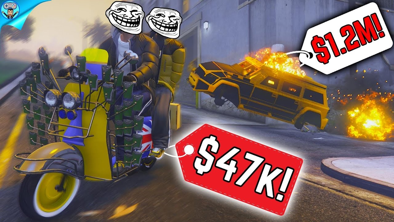 The Faggio Is The BEST Vehicle For Trolling Griefers! - YouTube