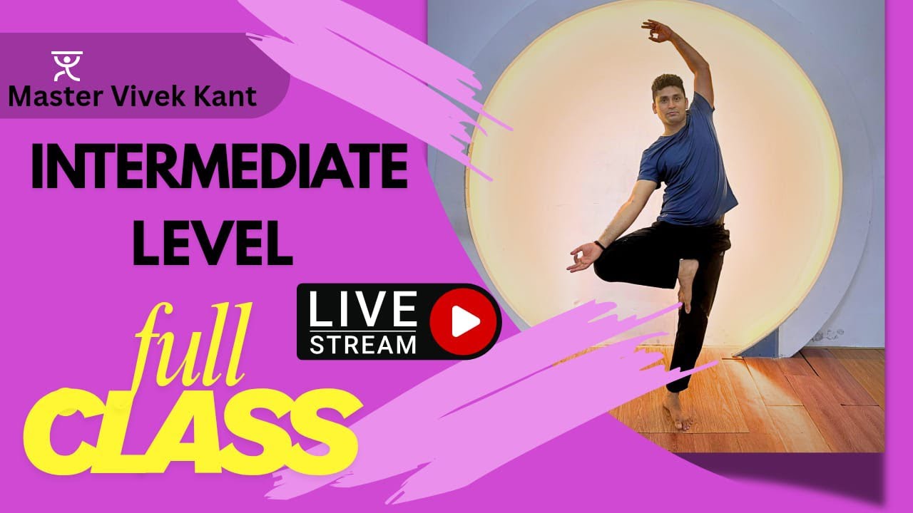 🔴 LIVE Yoga for Intermediate Level – Join Now! 🧘‍♀️ #yoga #livestream ...