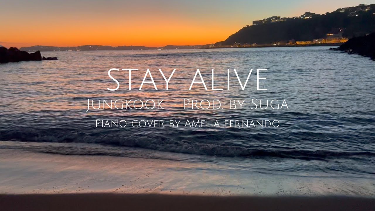 Stay Alive - Jungkook - Prod. Suga of BTS | Piano cover by Amelia ...