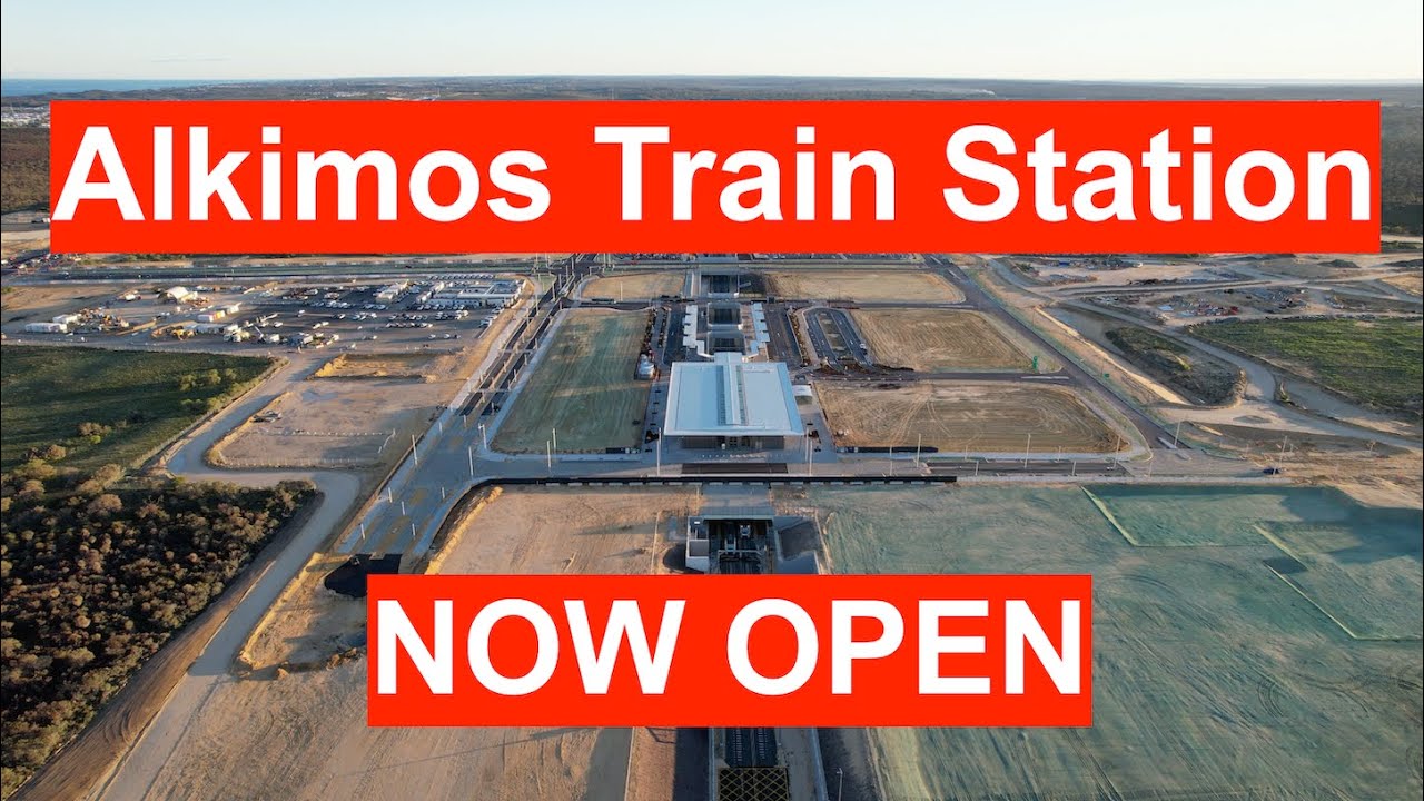 Alkimos Train Station NOW OPEN - YouTube