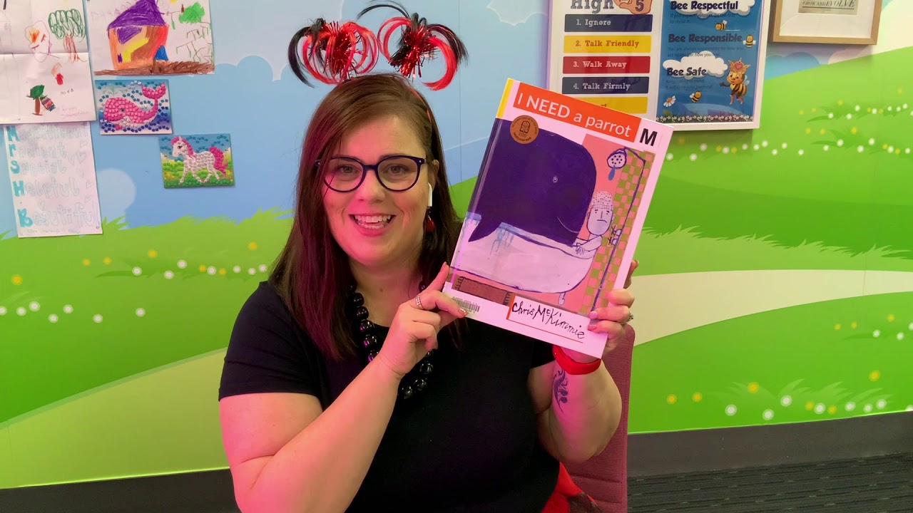 Book Week 2020 I need a parrot - YouTube
