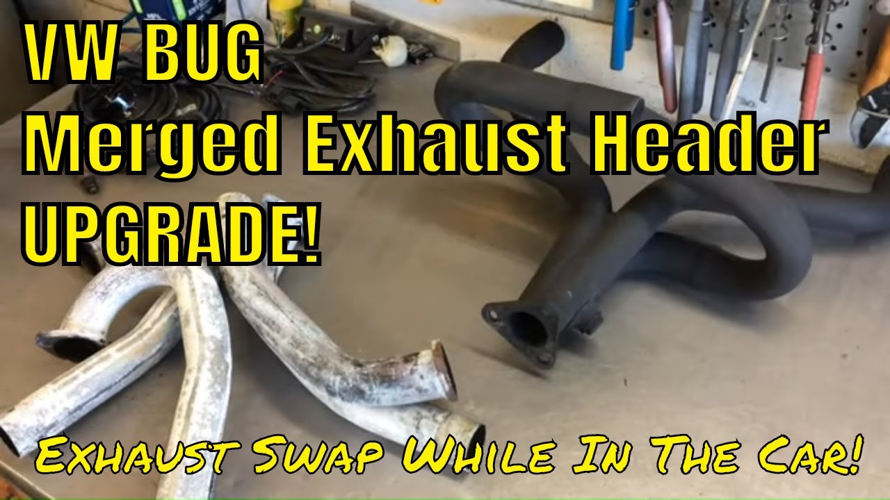 How To Paint And Install Exhaust For Your VW Beetle, 2054cc Exhaust ...