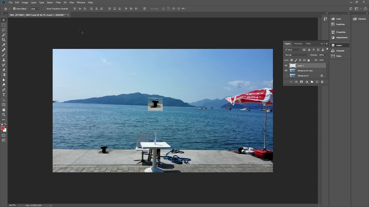 How To Flip An Image Layer Vertical In Photoshop CC YouTube How To Flip An Image Layer Vertical In Photoshop CC YouTube