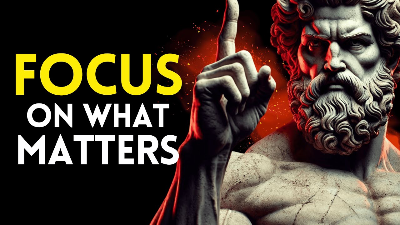 Focus On Yourself, Stop Wasting Your Time | Stoic Life-Changing Advice ...