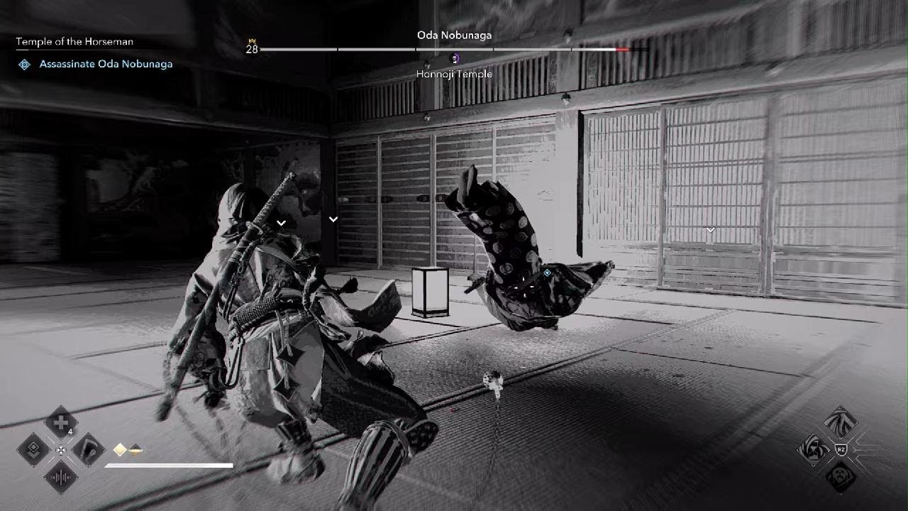 Ac Shadows: Naoe vs Oda Nobunaga (Fight + Cutscene) - YouTube