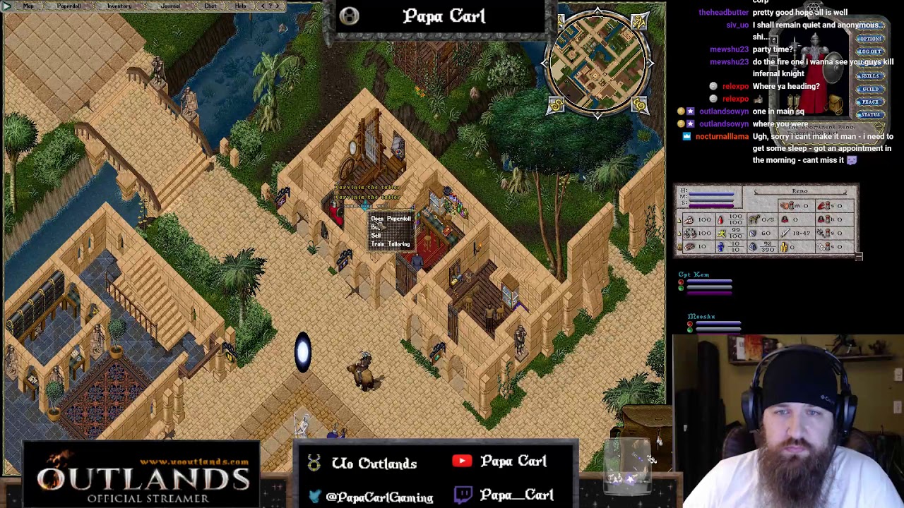 UO Outlands, New Char Dungeon Run! - YouTube